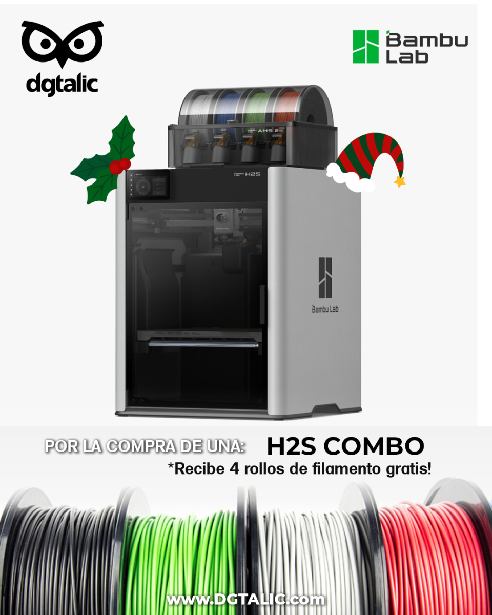 Bambu Lab H2S Combo - Promo | DGTalic - Empresa de Fabricacion Aditiva ...